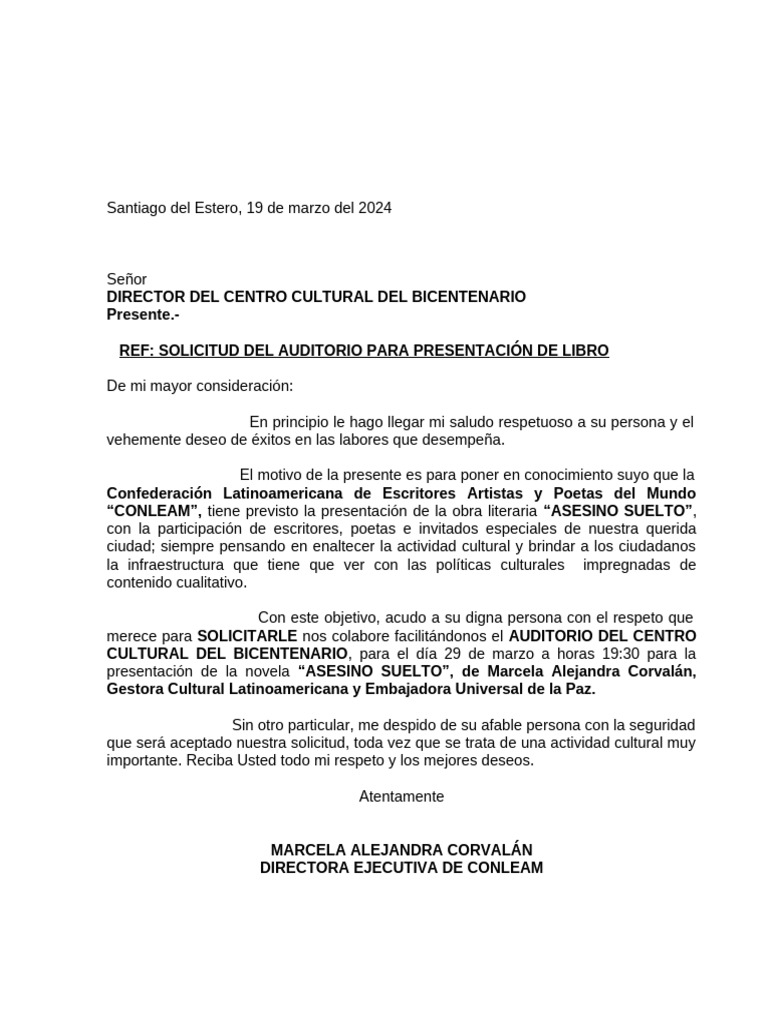 Carta MC | PDF