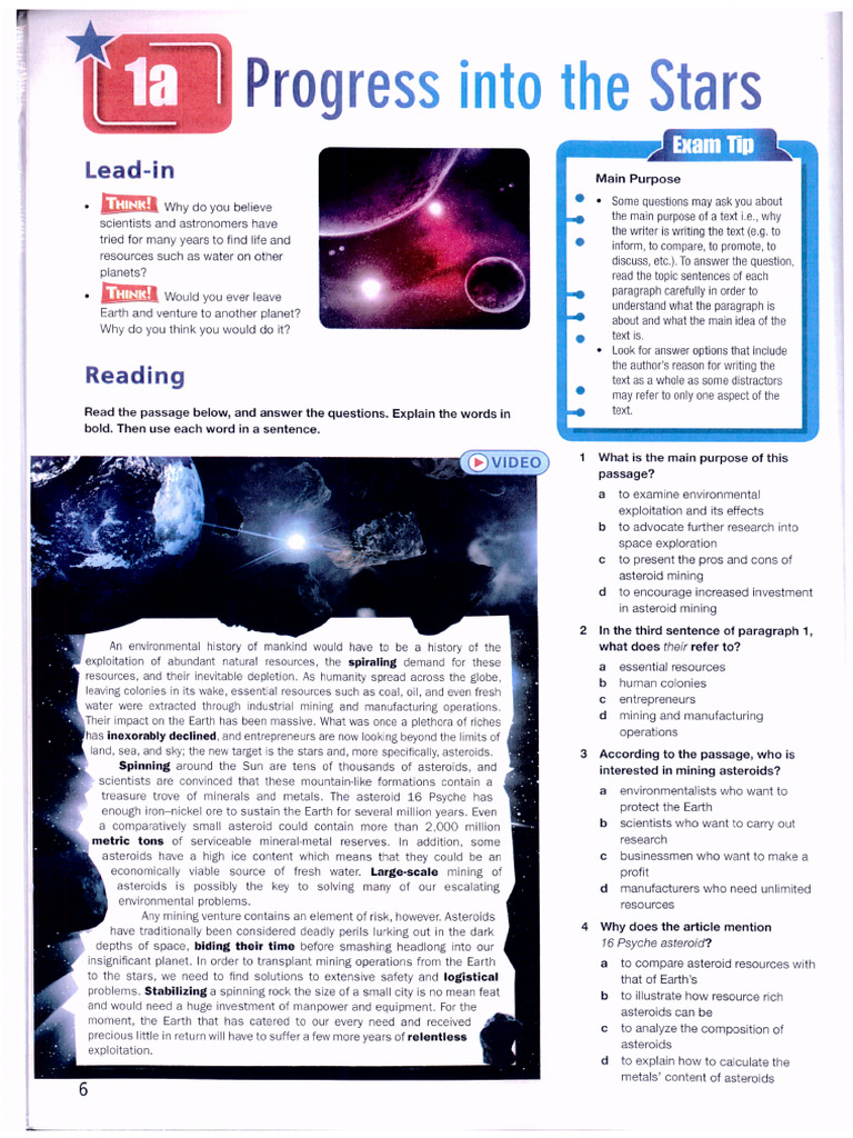 New Stars and Stripes ECPE Unit 1 | PDF