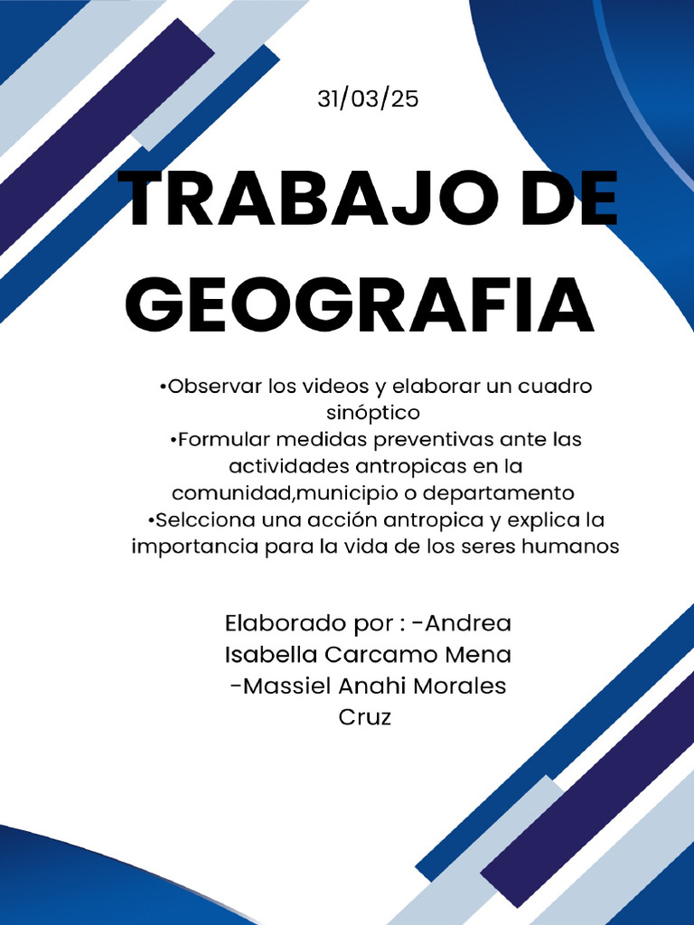 Documento A4 Portada Trabajo Final de Grado Profesional Elegante Azul ...