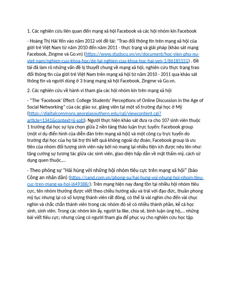 Tình Hình Nghiên C U | PDF