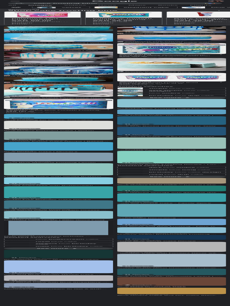 Cake Frosting Blue - Google Search | PDF | Cakes | Icing (Food)