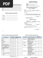 Form 138-REPORT CARD GR. III | PDF | Teachers | Quality Of Life
