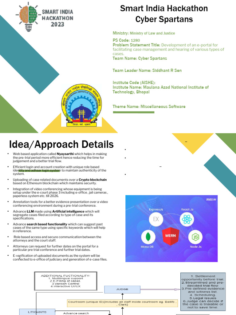 SIH Cyber Spartans | PDF | Computing | Information Technology