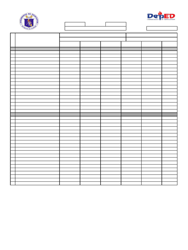 Student Quarterly Grades Summary | PDF