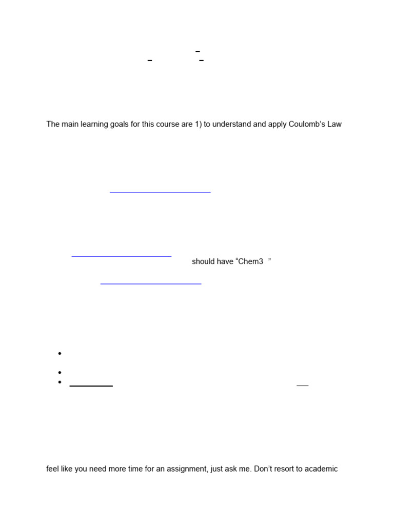 Syllabus (Chem 3A - Spring 2025) | PDF | Alkene | Chemical Reactions