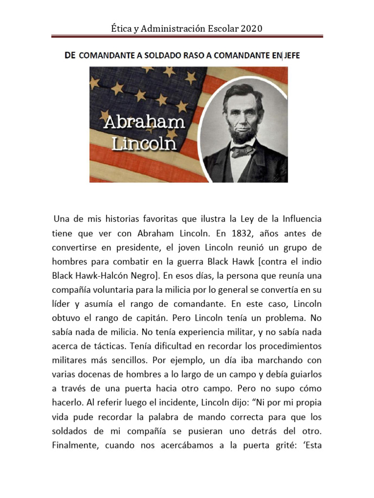 Abraham Lincoln | PDF | Abraham Lincoln