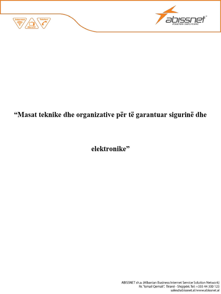 Rregullore Mbi Sigurine e Rrjetit. Prill 2020 PDF | PDF