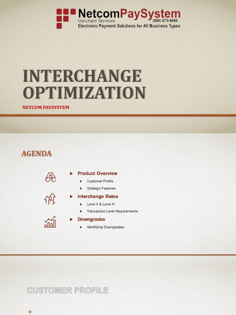 Netcom Interchange Optimization | PDF