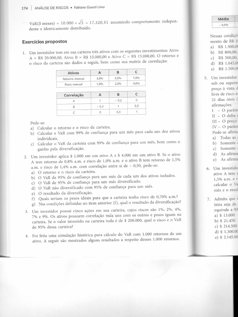 EXERCÍCIOS CAP 3 1 | PDF