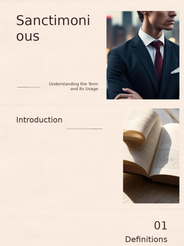 Sanctimonious | PDF
