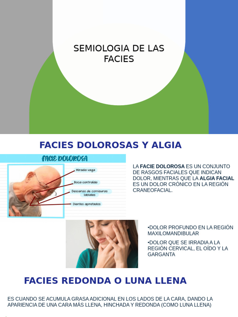 Tipos de Facies y sus Significados | PDF | Neoplasias | Cáncer