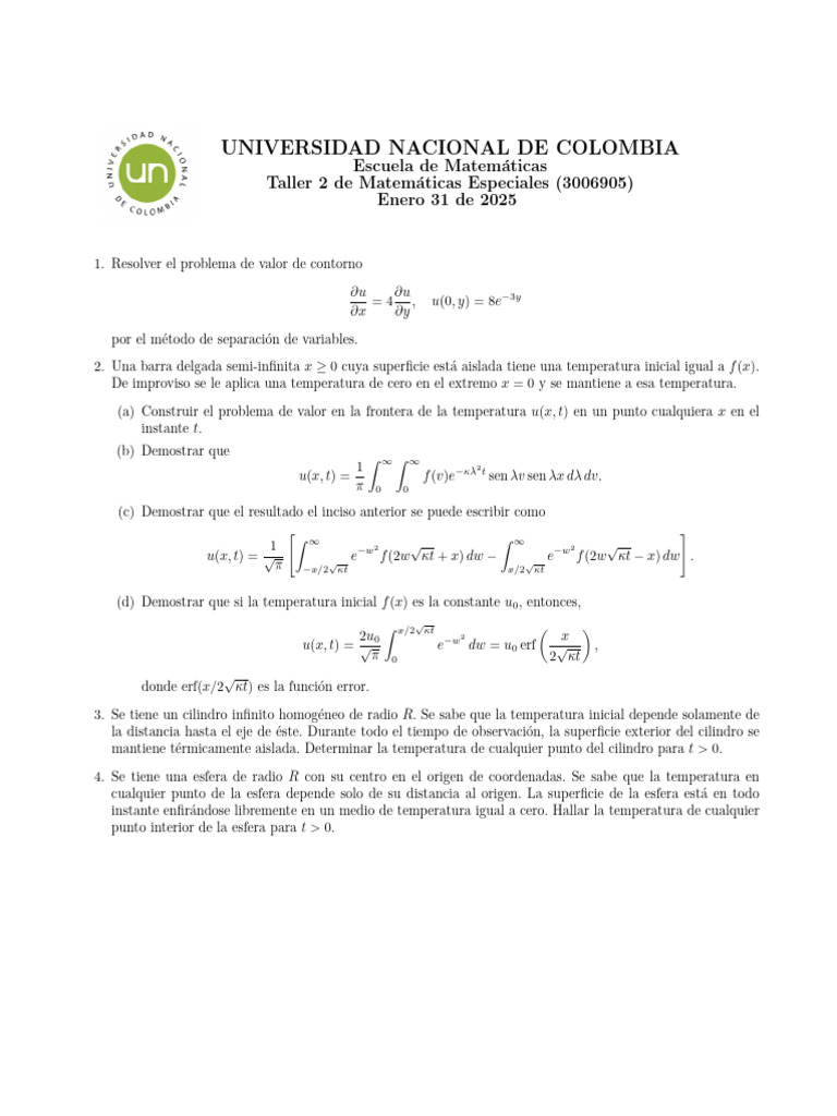Taller 2 | PDF | Esfera | Objetos matemáticos