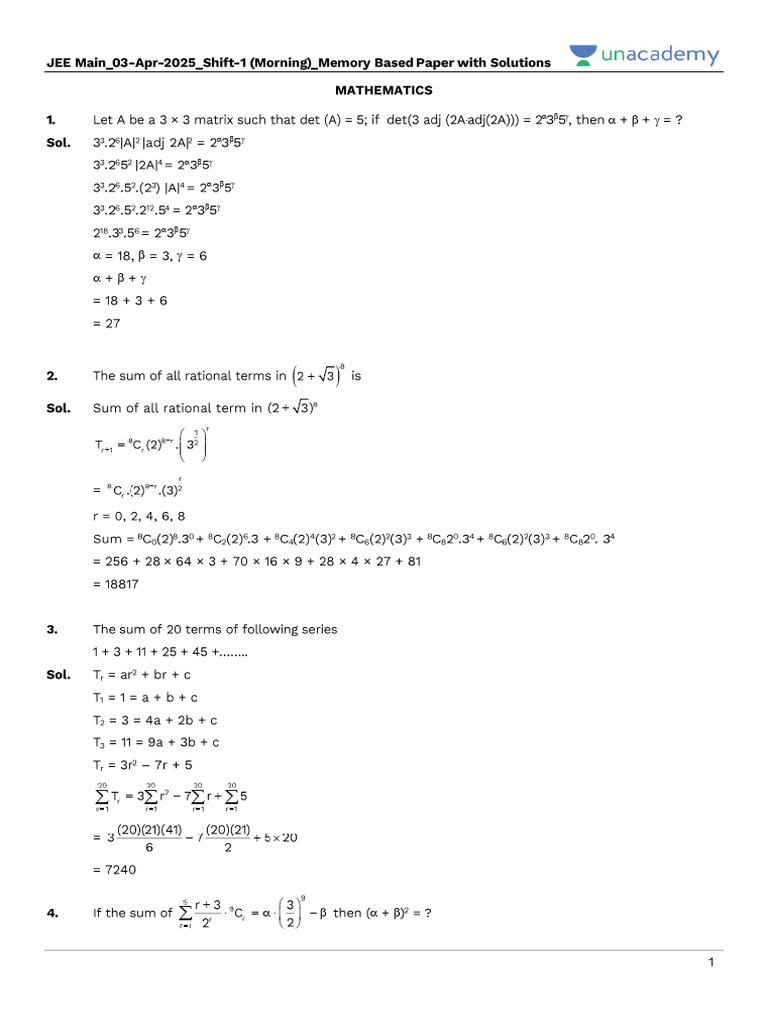 Mathematical Symbols and Operations Guide | PDF