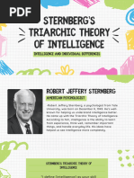 Triarchic Theory of Intelligence | PDF | Intelligence | Behavioural Sciences