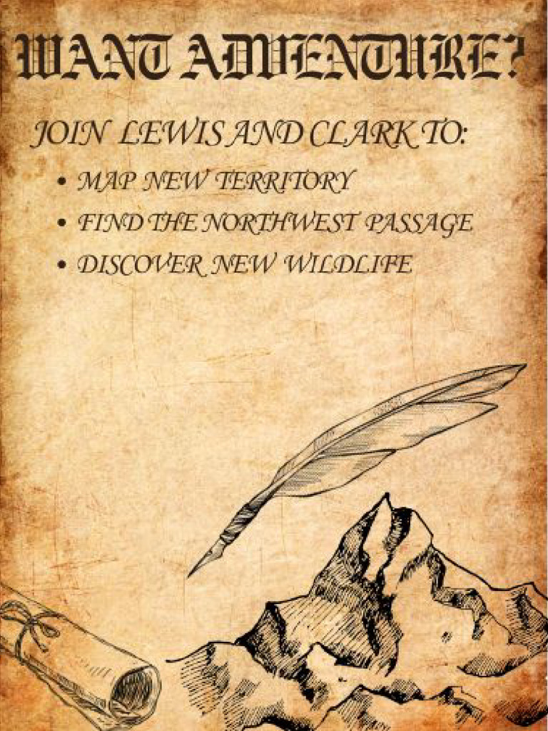 Corps of Discovery Assignment (Tessa Holmes) | PDF