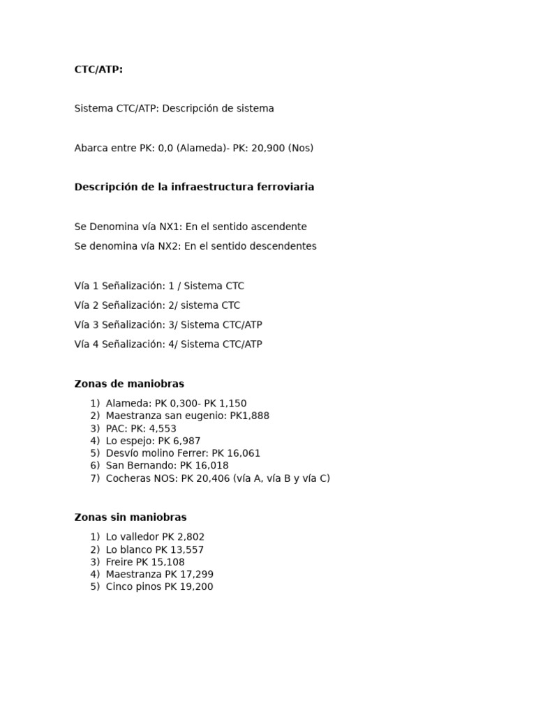 CTC ATP Cuestionario | PDF