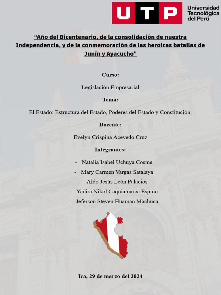 S1.El Estado - Grupo3 | PDF