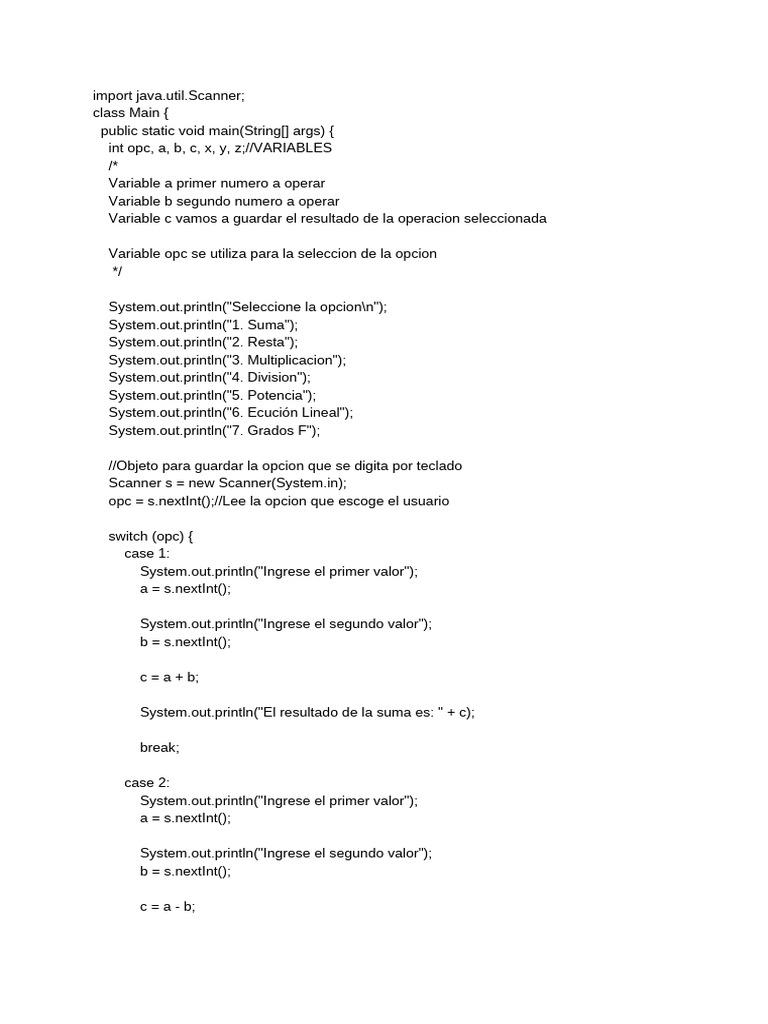 Calculadora en Replit | PDF