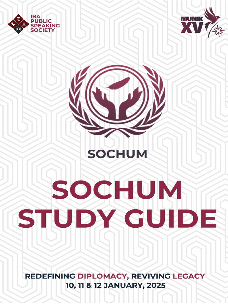 SOCHUM | PDF | Human Trafficking | Sexual Slavery