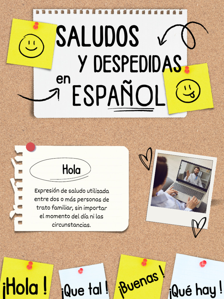 Saludos y Despedidas en Español | PDF