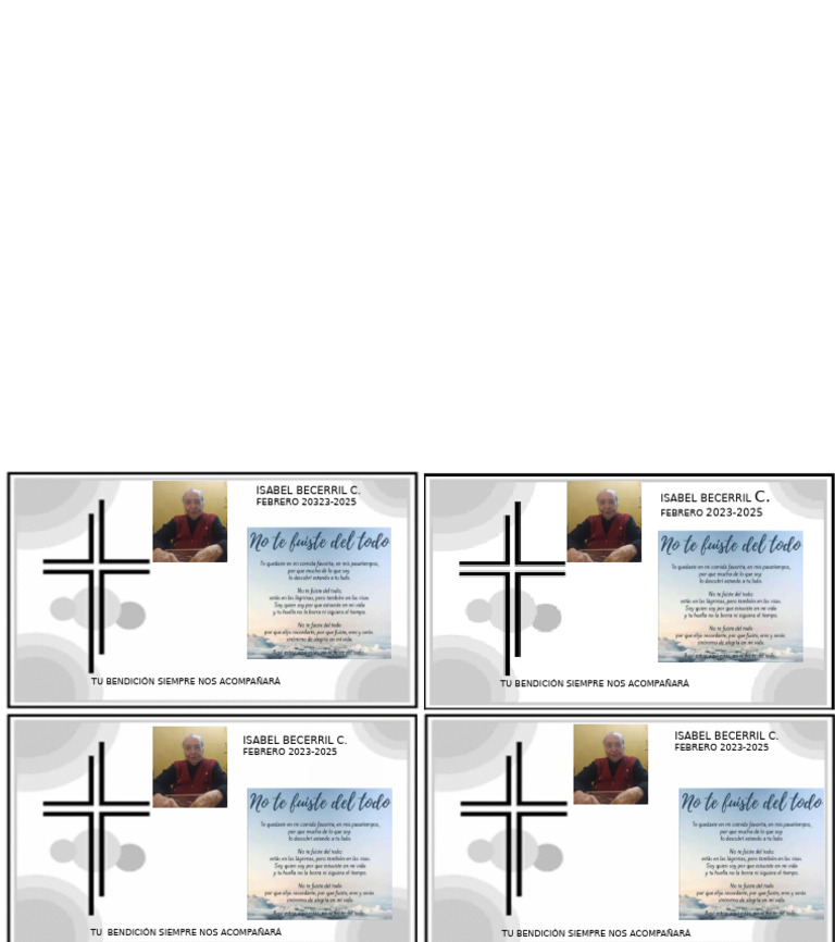 Esquela Difunto | PDF