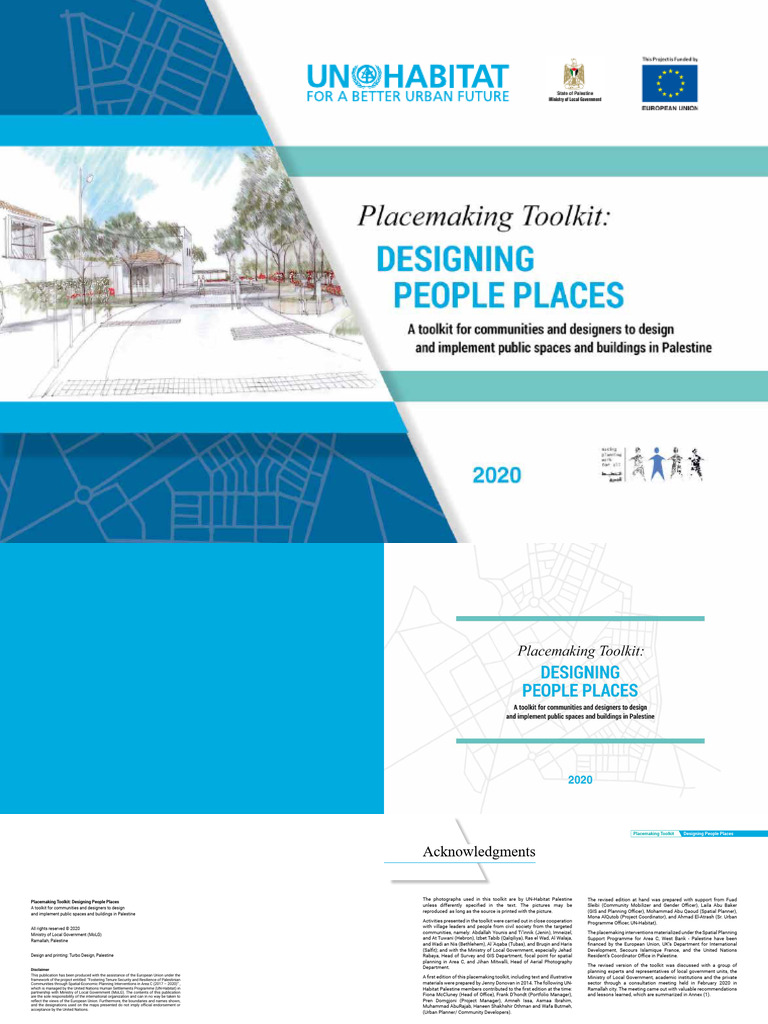 Placemaking Toolkit Eng 27042020 | PDF | Community | State Of Palestine