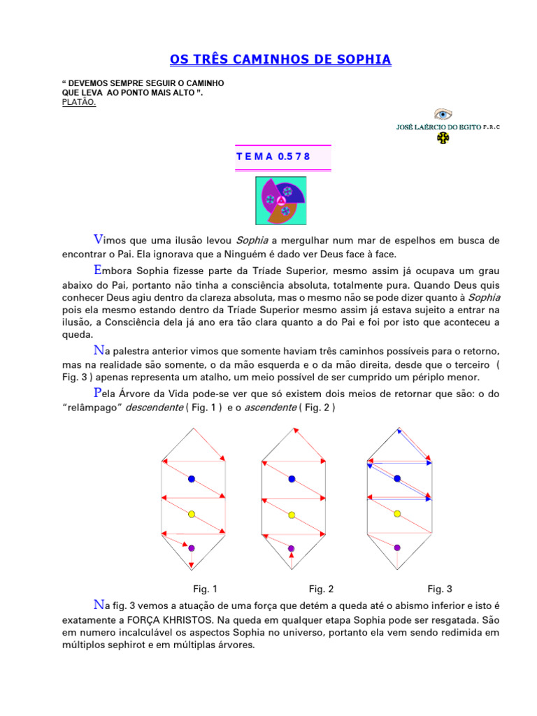 275 Tema - 0.578 - Os Três Caminhos de Sophia | PDF | Universo | Matéria