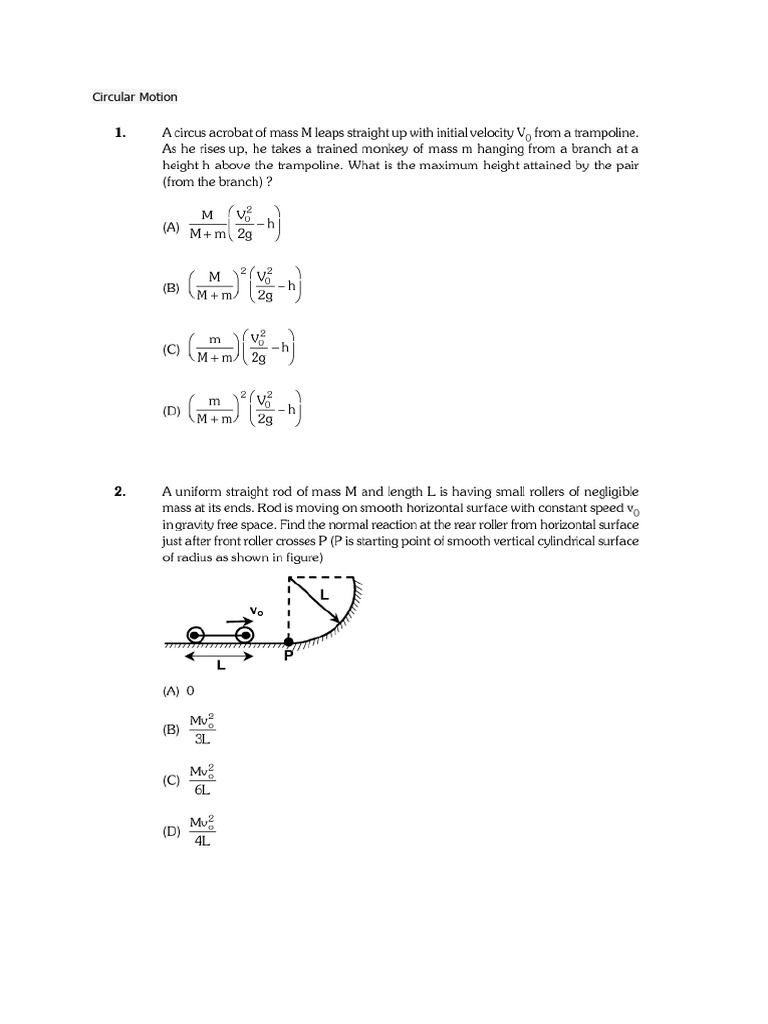 Understanding Circular Motion Concepts | PDF