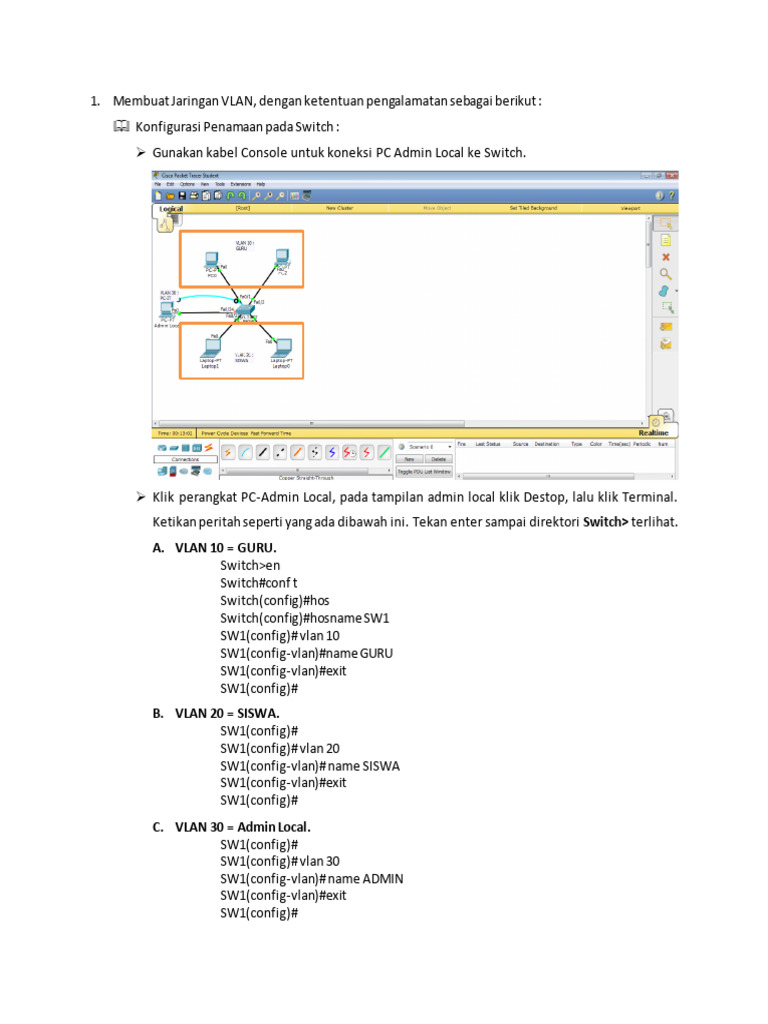 Cisco Packet Tracer Modul | PDF