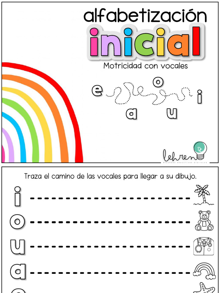 Ai. Motricidad Con Vocales | PDF
