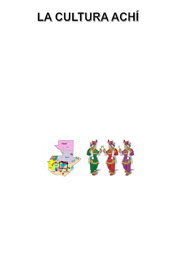 Cultura Achi | PDF