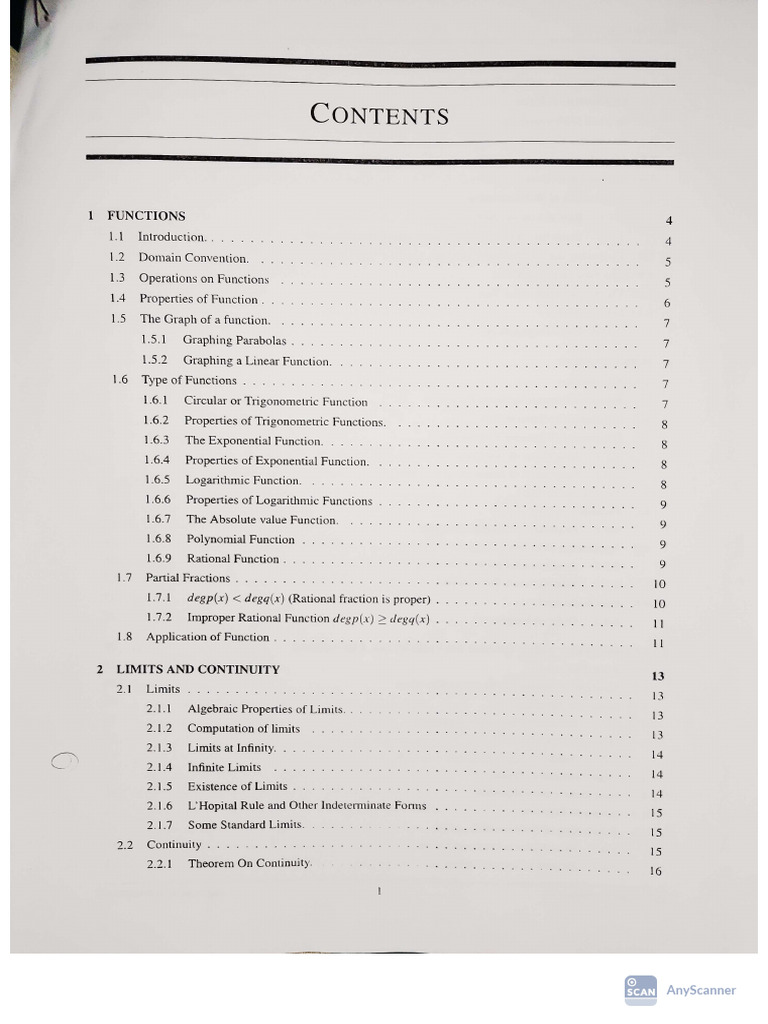 Maths Notes | PDF