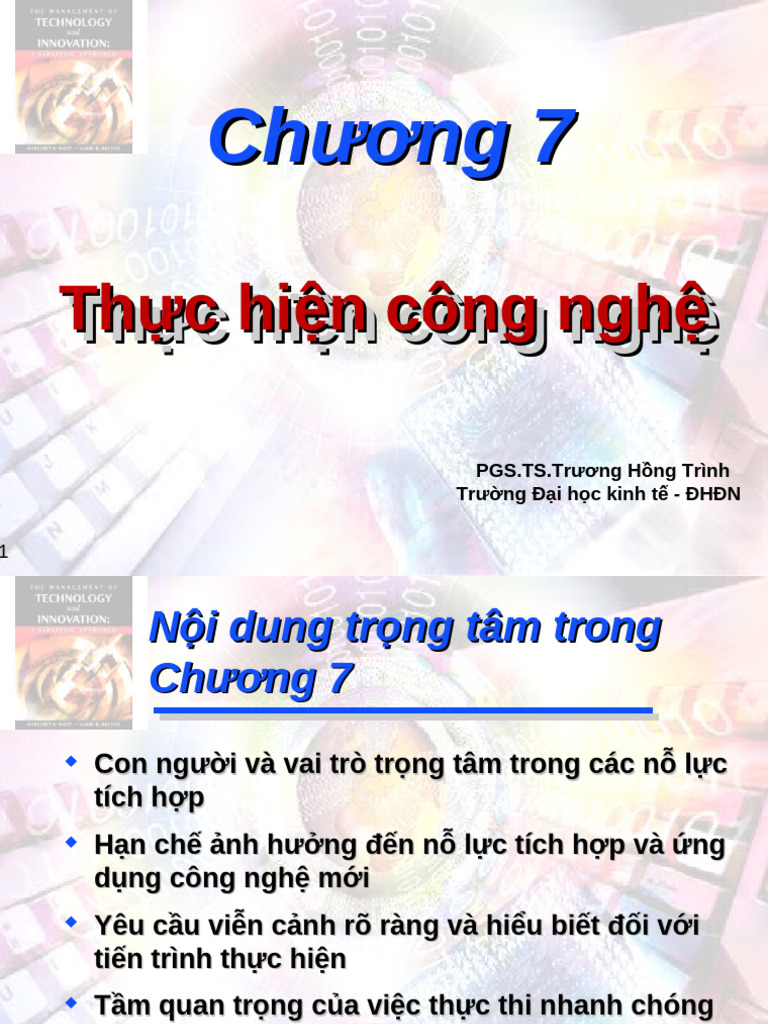 Ch07-Thực Hiện Công Nghệ | PDF