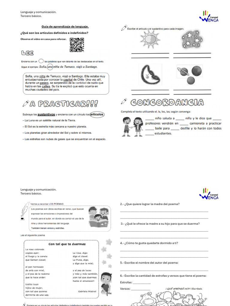 Articulos Indefinidos - Definidos | PDF
