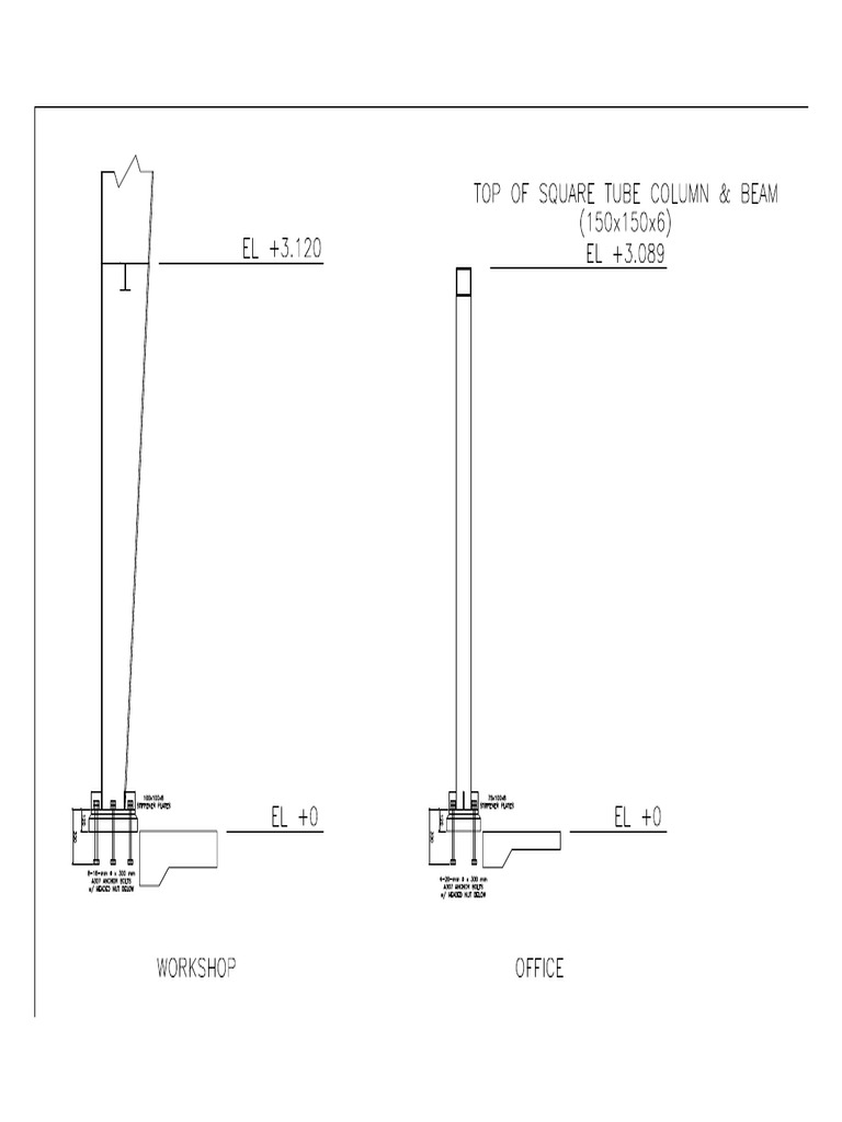 12 Typical Column Elevation | PDF
