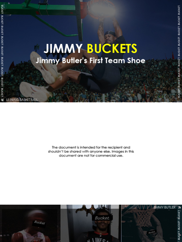 Jimmy Butler's Buckets Shoe Overview | PDF | Shoe | Sneakers