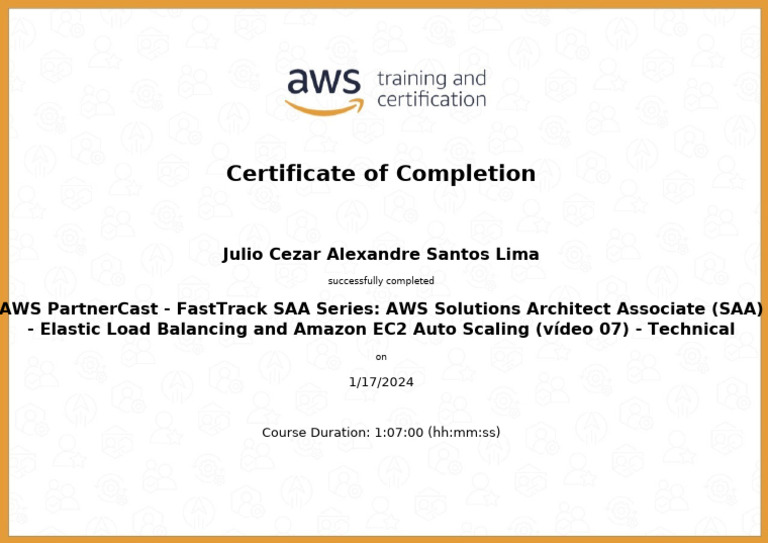 6 - 3033131 - 1705542671 - Nimbus AWS Skill Builder Course Completion ...