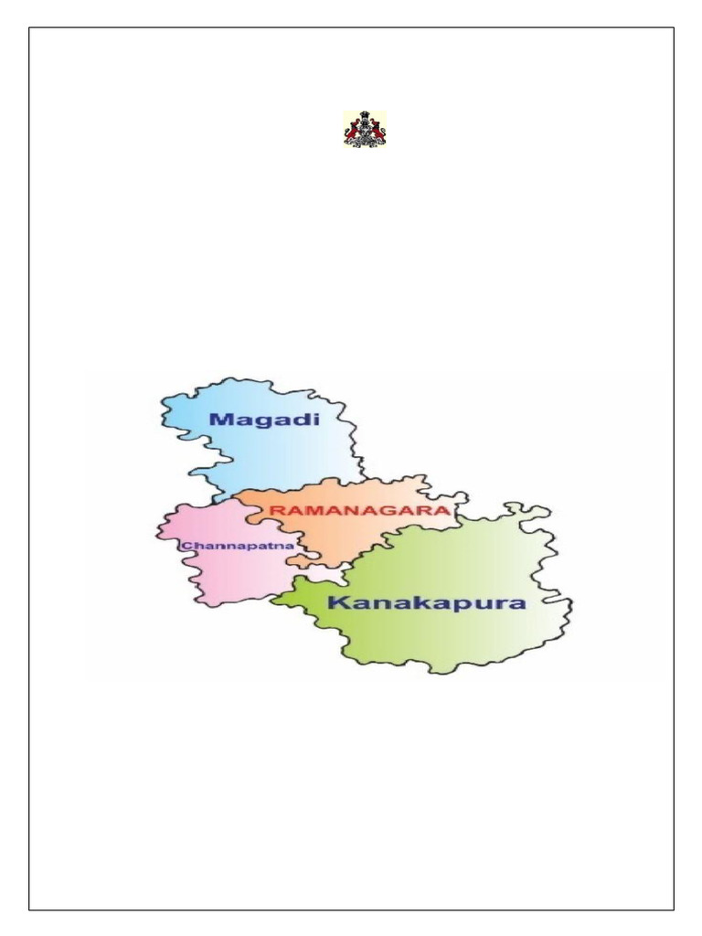 Ramanagara District Disaster Management Plan | PDF | Emergency ...