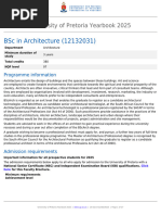 UCT Architecture BAS Portfolio Guide | PDF | Drawing | Academic Degree