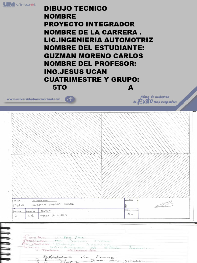 Proyecto Integrador Dibujo Tecnico | PDF