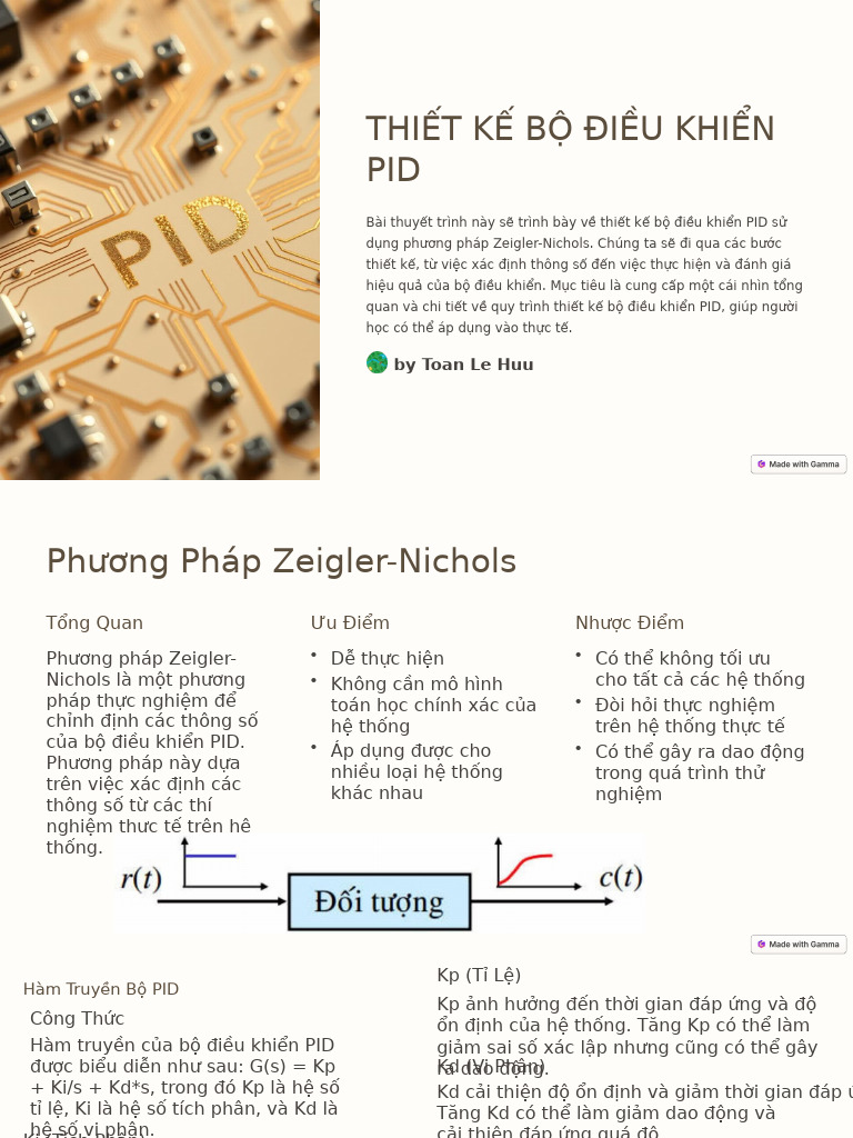 Thiet Ke Bo Djieu Khien Pid | PDF