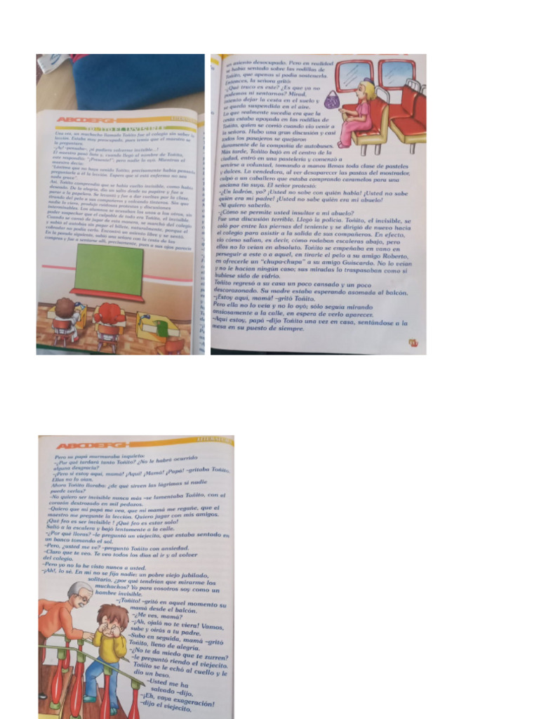 Actividad Toñito Cuento | PDF