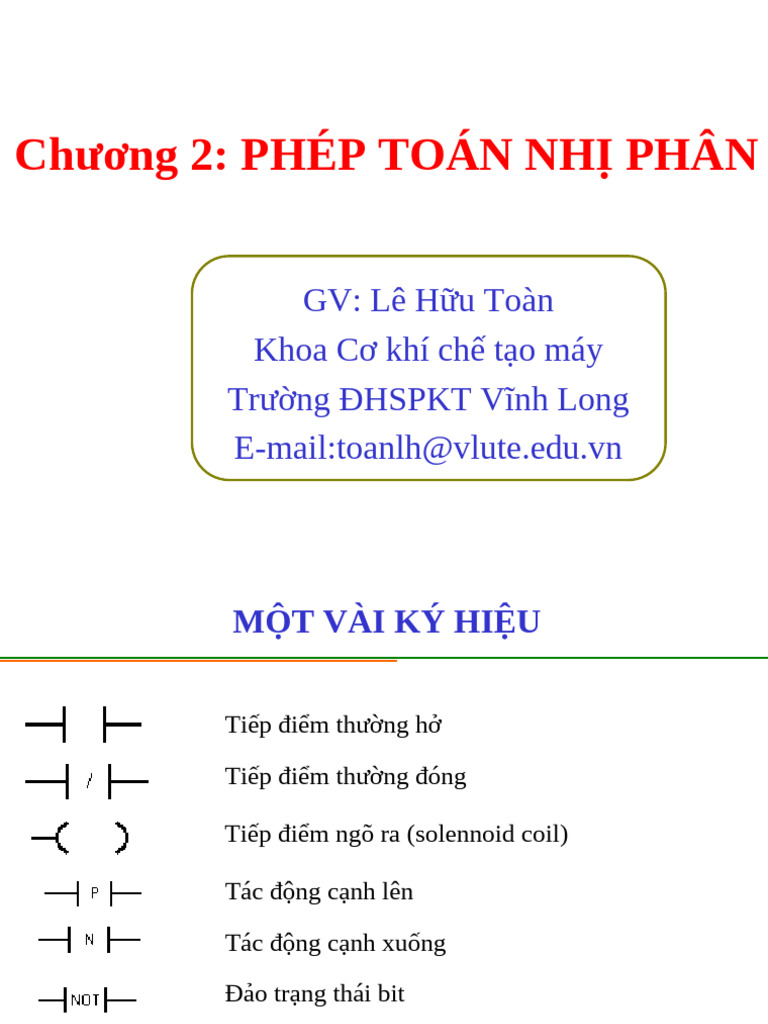 Chapter3 Tap Lenh Cua PLC S7-300 | PDF