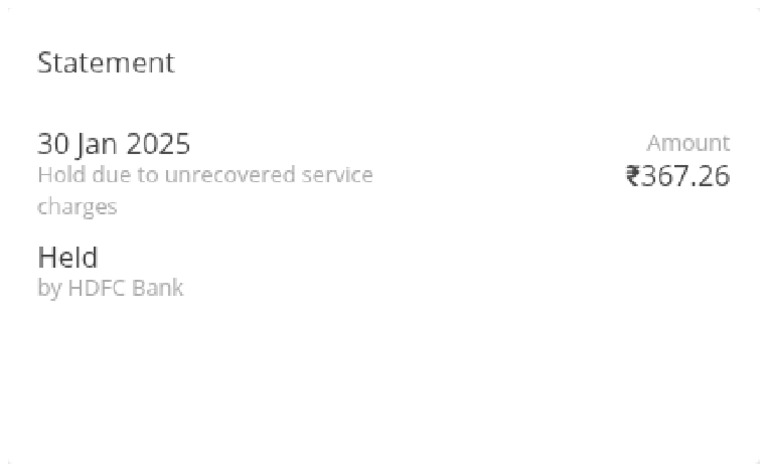 Hold-Funds 11032025 | PDF