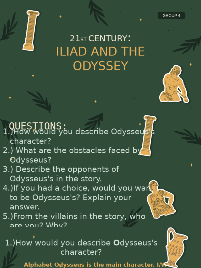 21st VISUAL PRESENTATION | PDF | Odysseus | Odyssey
