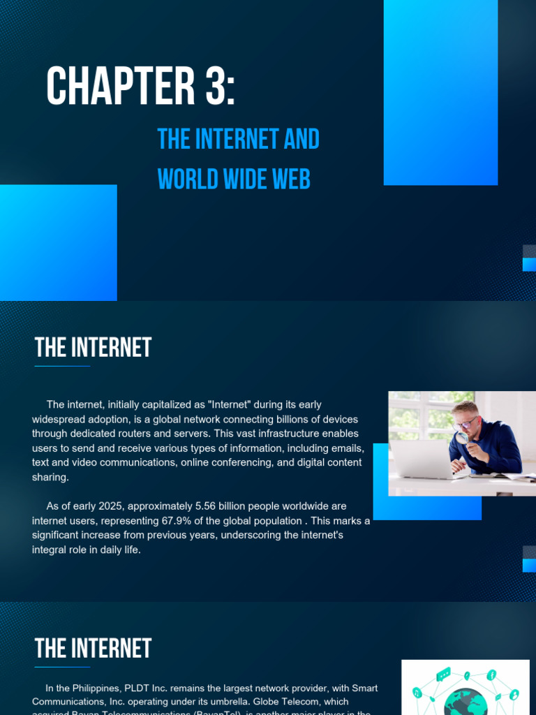 Chapter 3 The Internet and World Wide Web | PDF | World Wide Web | Internet & Web