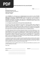 Tata AIG Vehicle Satisfaction Note | PDF