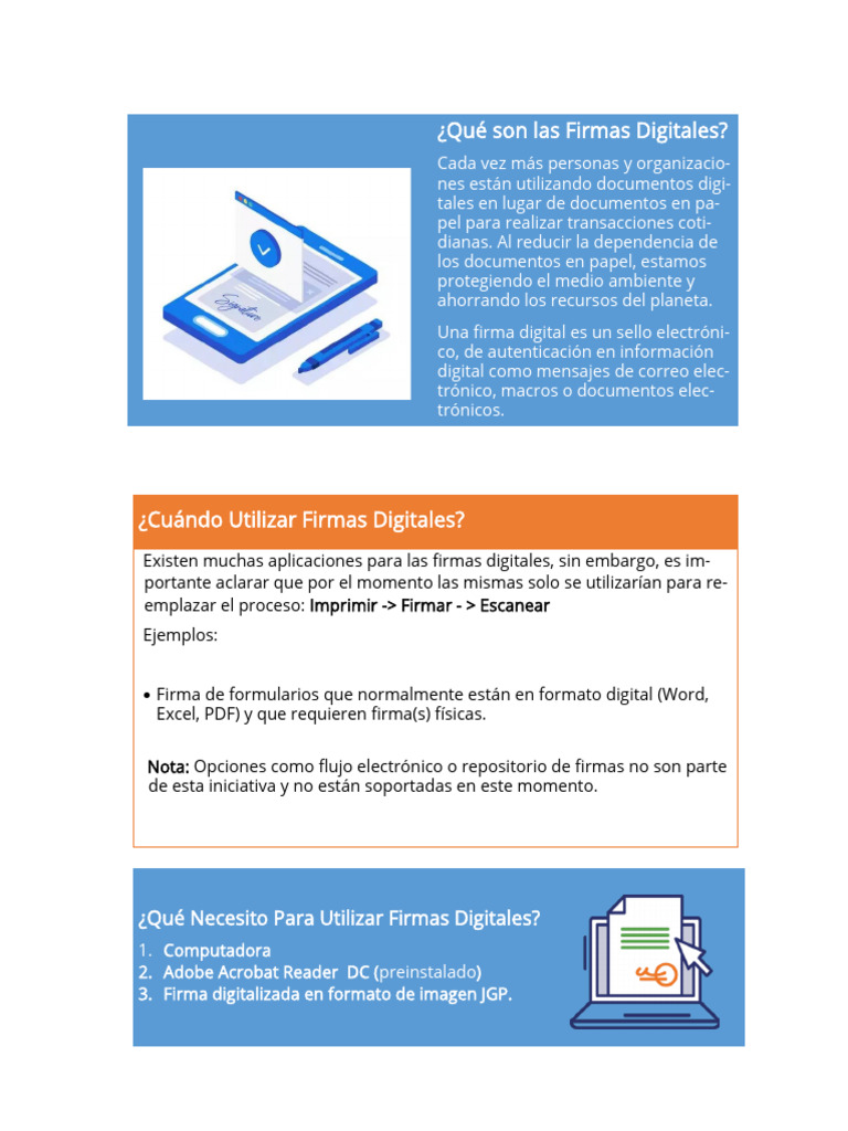 Guia para Uso de Firma Digital | PDF | Informática | Software