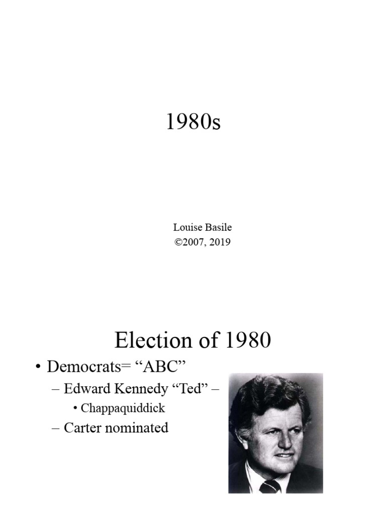 1980s Revised 2023 | PDF | Ronald Reagan | Supply Side Economics