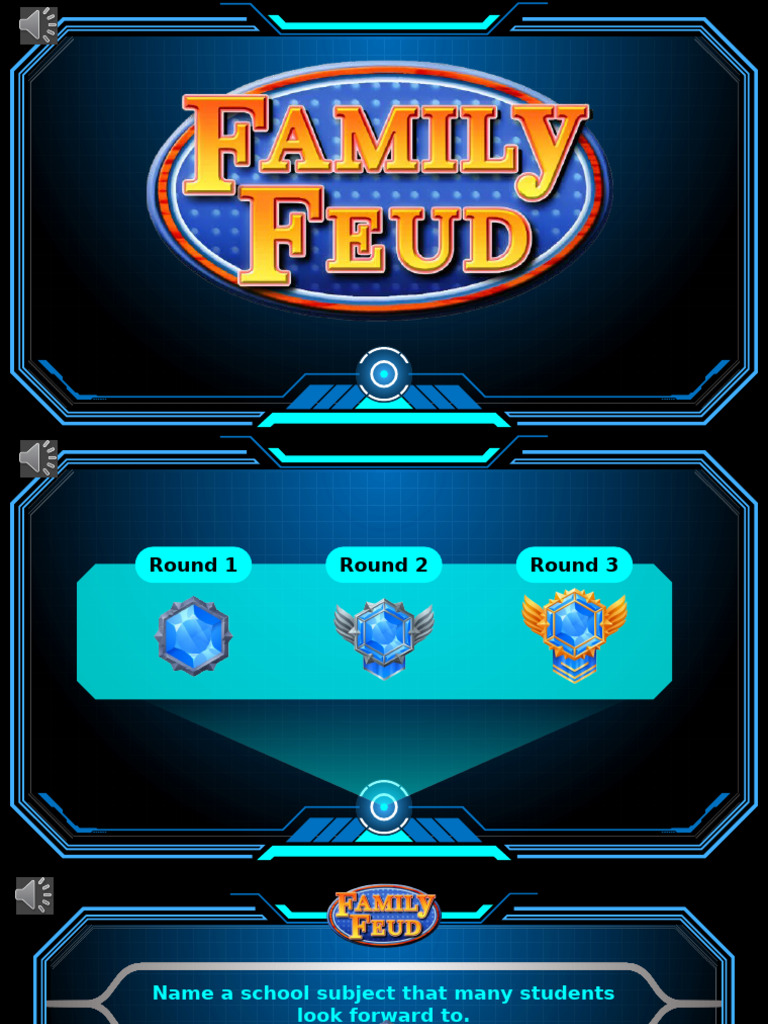 SlideEgg - 200589 - Family Feud PowerPoint Template For Teachers | PDF